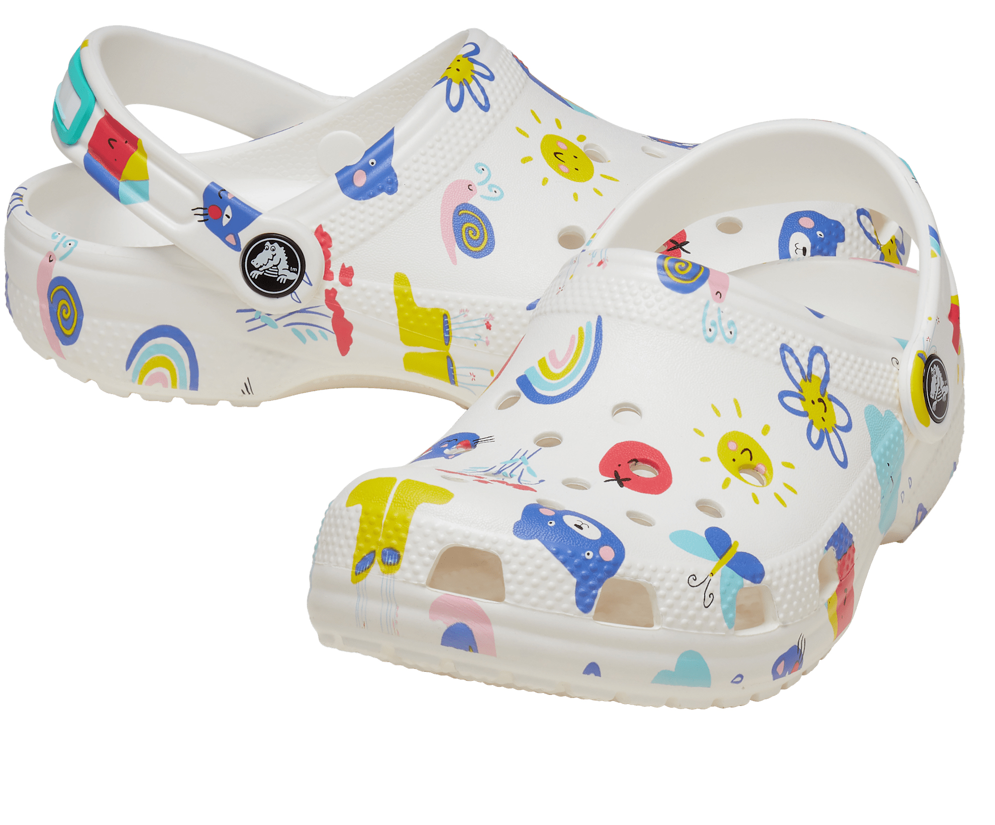 Crocs® Kids' Classic Doodle Print Clog | Bass Pro Shops Canada